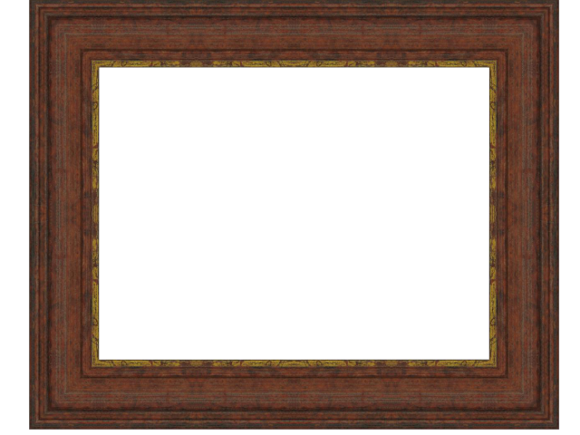 Cadre LIVARIUS marron wengé